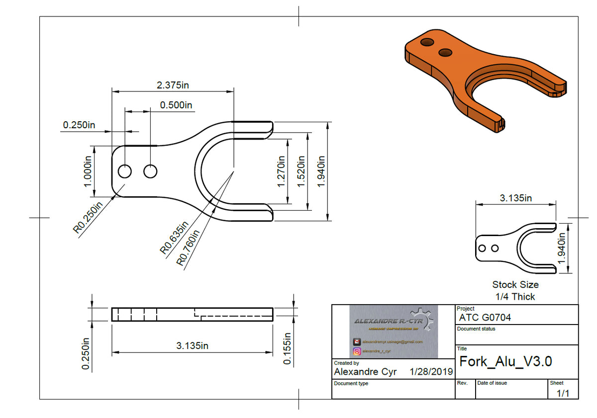 ATC Drawing and CAD – Fabrication ARC