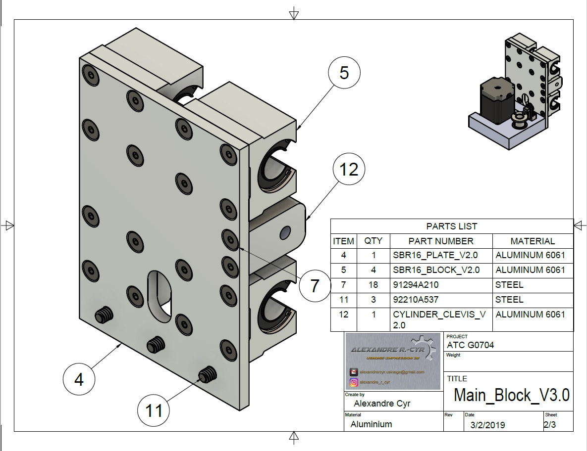 ATC Drawing and CAD – Fabrication ARC